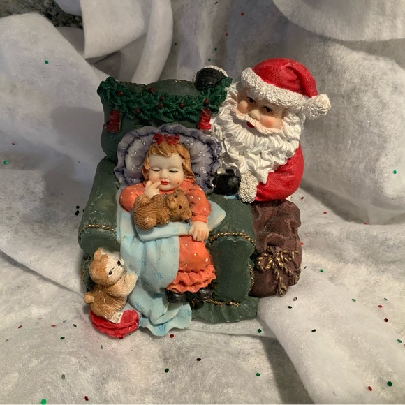 Vintage | Holiday | Vintage Ks Collection Santa In Action Figurine ...
